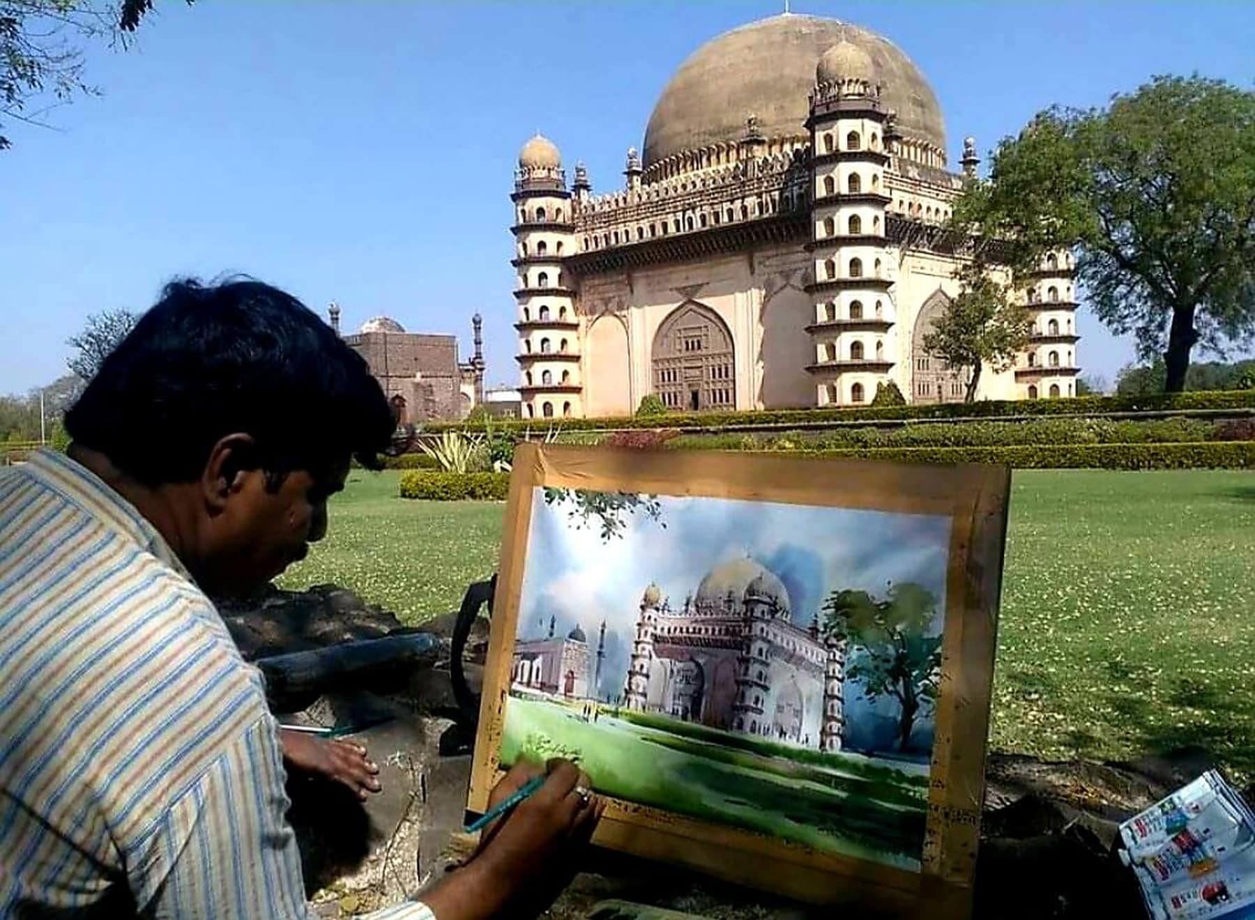 Artist And Teacher Syed Asif Ali Strings Of Heritage 